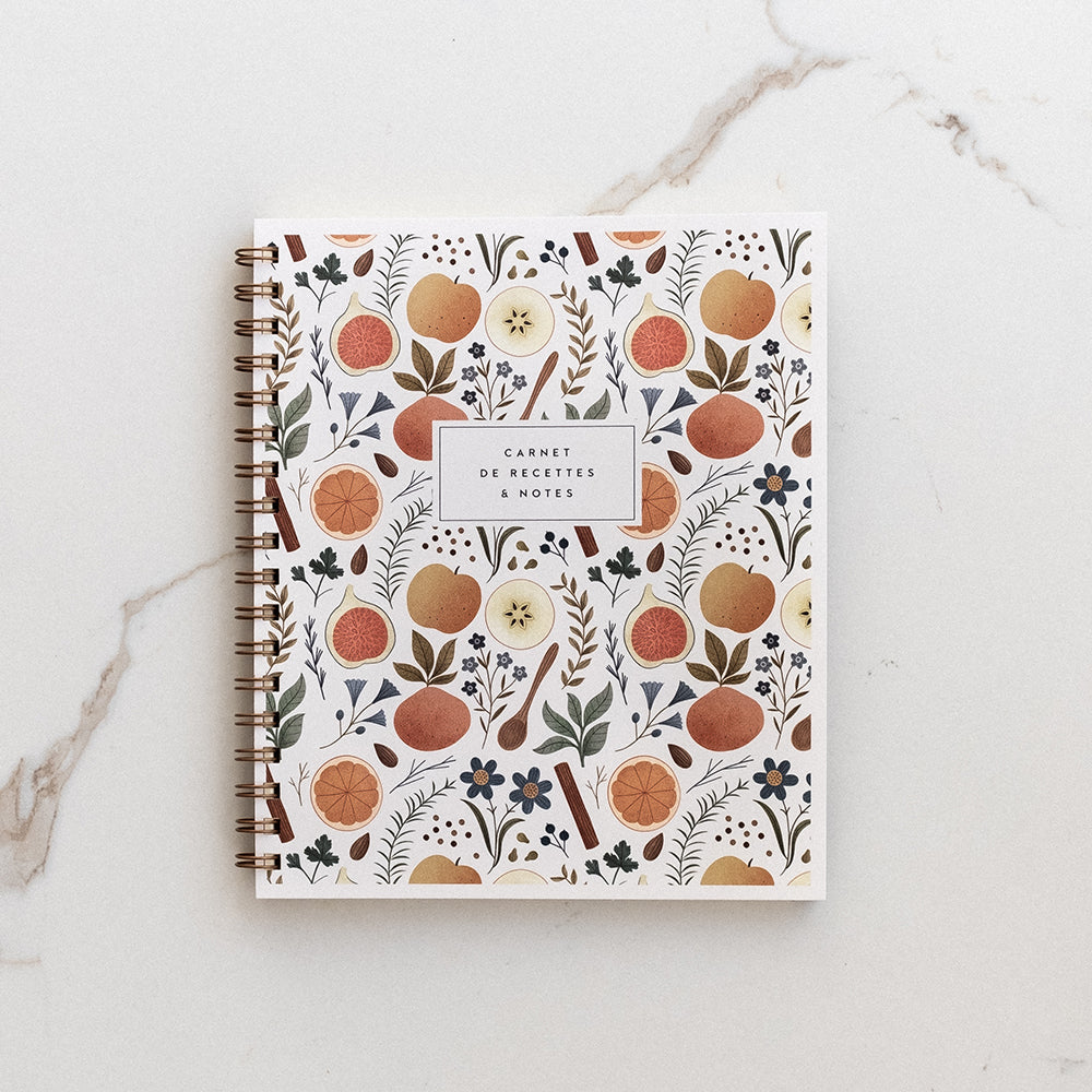 Carnet de recettes & notes — Crème – Trois fois par jour